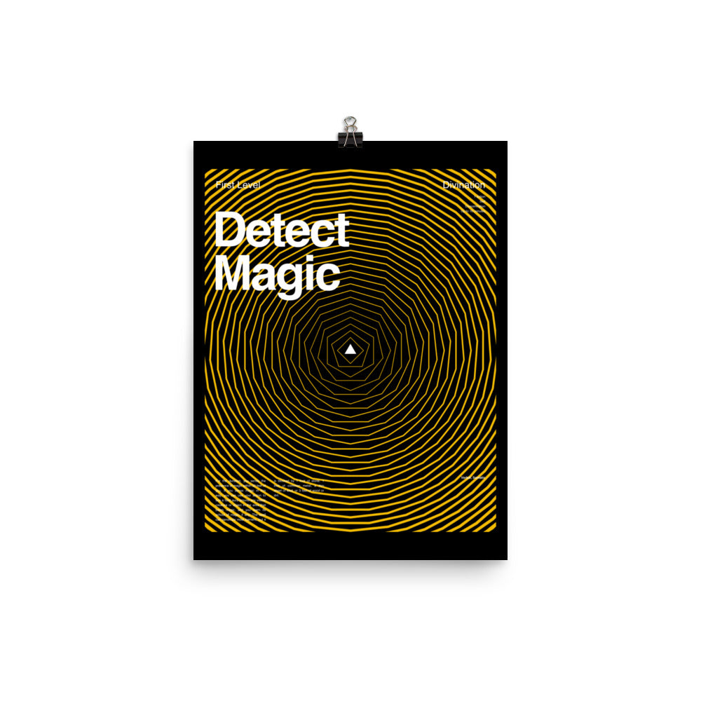 Detect Magic Poster – Modern Arcana
