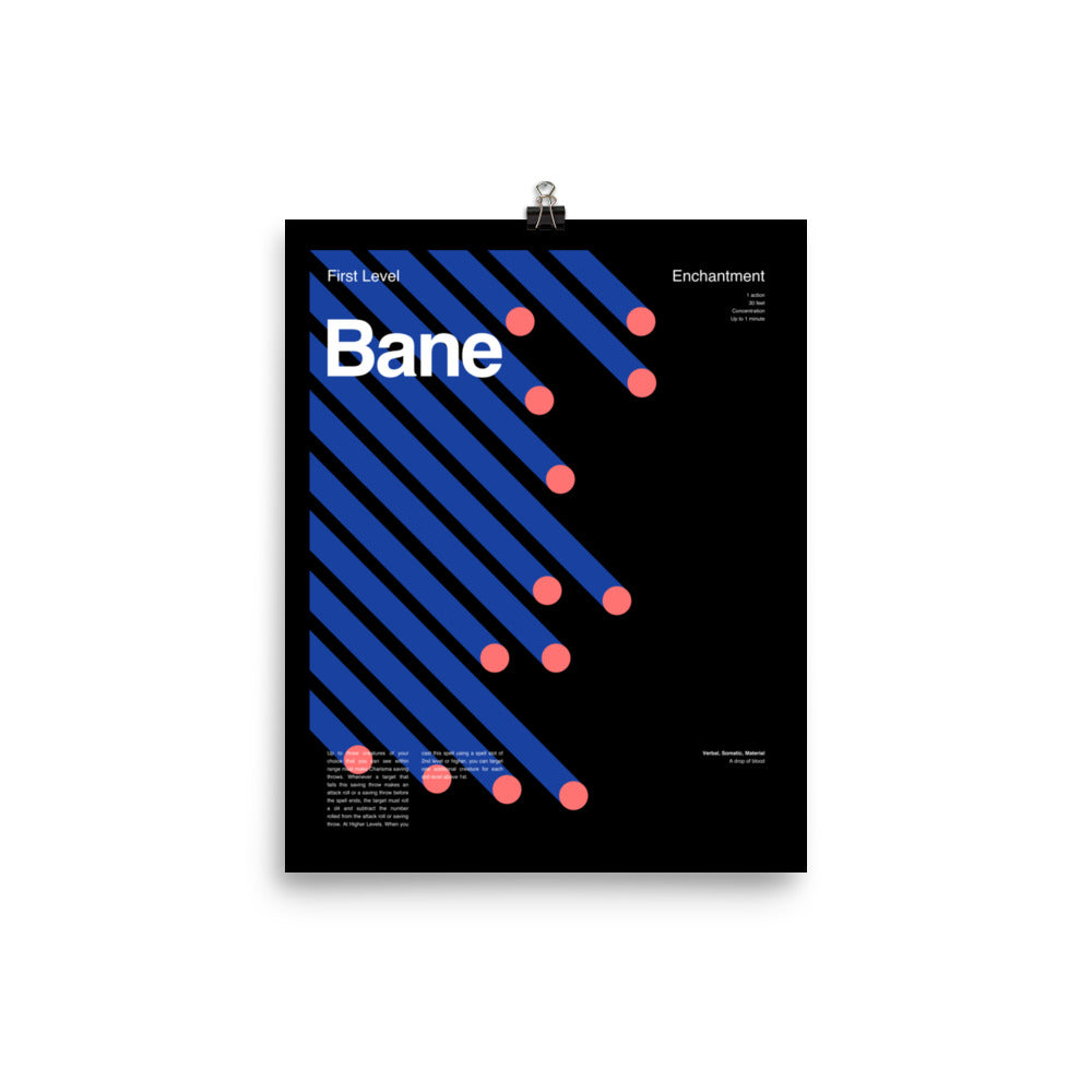 Bane Poster – Modern Arcana