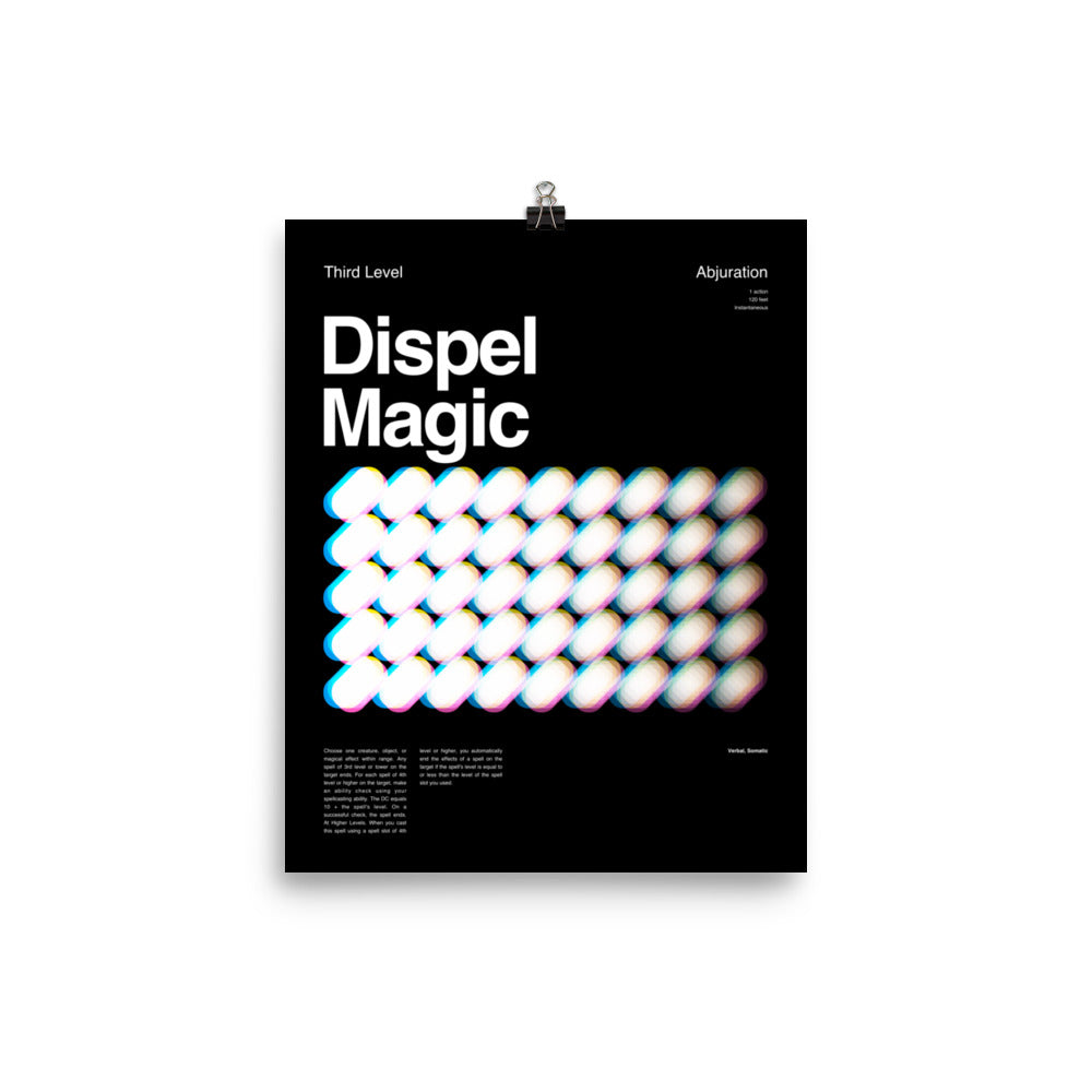 Dispel Magic Poster – Modern Arcana